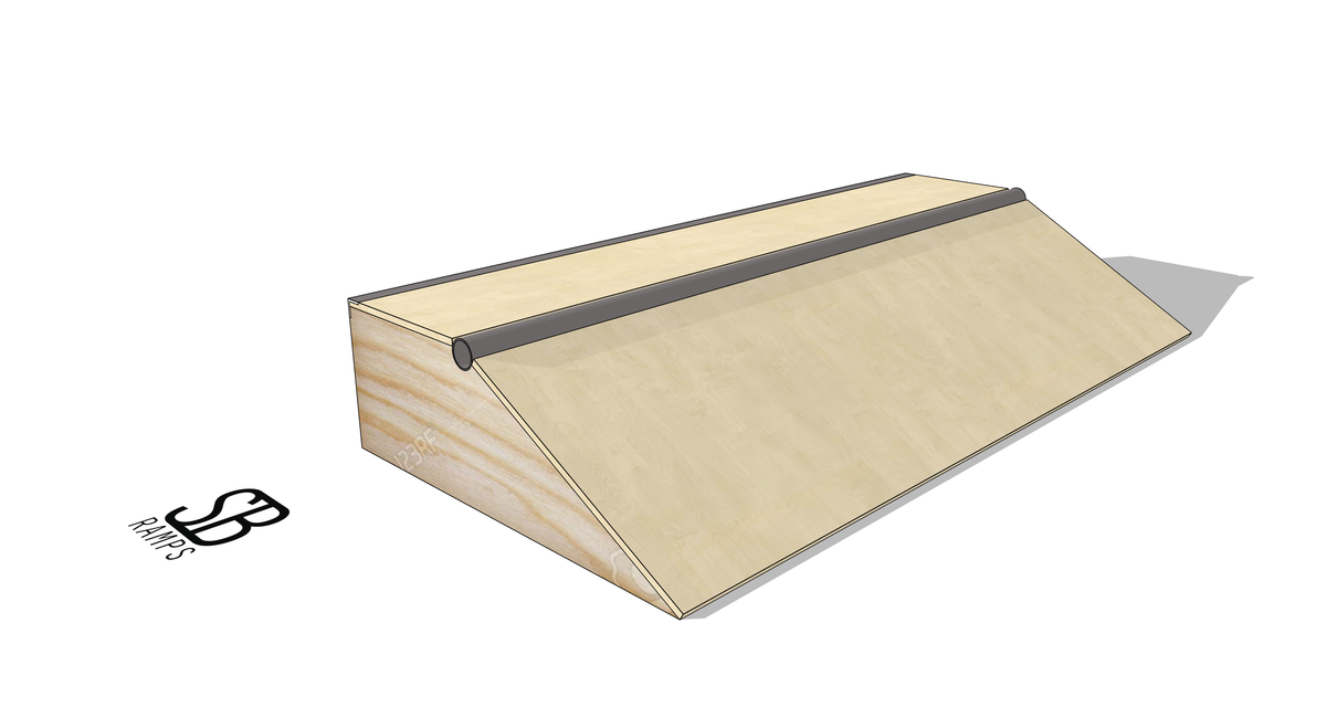 BANK TO LEDGE 200x33cm (WOOD) – SB RAMPS