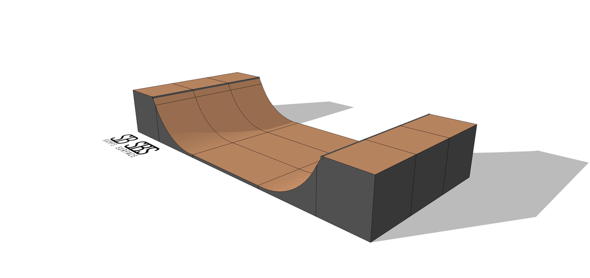 MINIRAMP 120 3 MODULES (WATERPROOF) – SB RAMPS